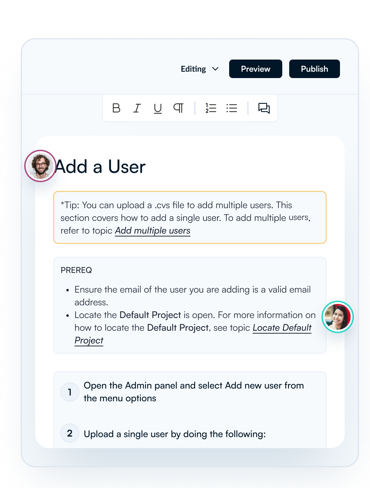 Learn more about Heretto CCMS